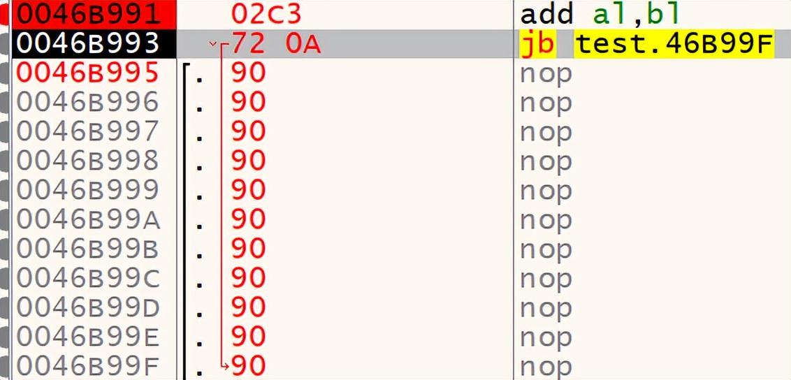 汇编指令学习（JMP、JE、JS、JP，JO，JB）_ja jnz jmp-CSDN博客