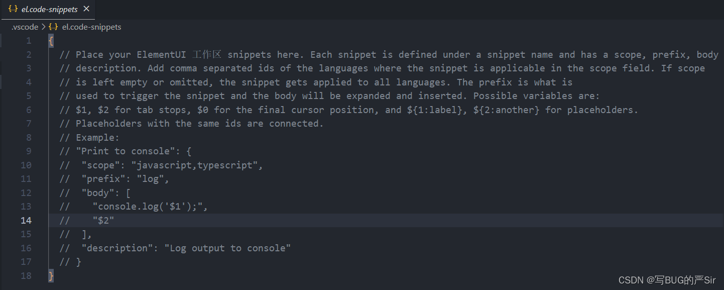 VsCode自定义HTML模板（附模板）ElementUI模板_vscode创建html 自带模板-CSDN博客