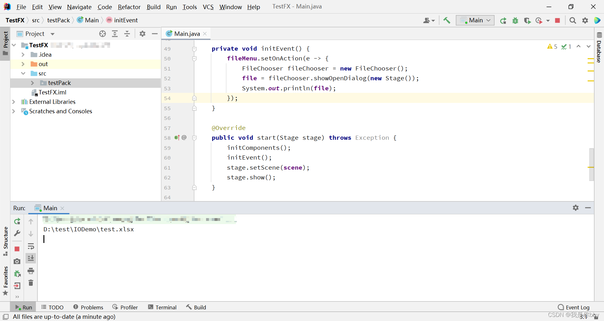 JavaFX的FileChooser获取文件和MenuBar_javafx打开文件目录-CSDN博客