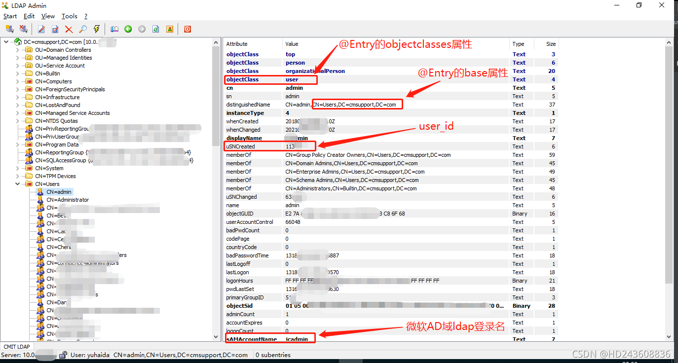 Spring Boot中使用LDAP来统一管理用户信息_ldapquery-CSDN博客