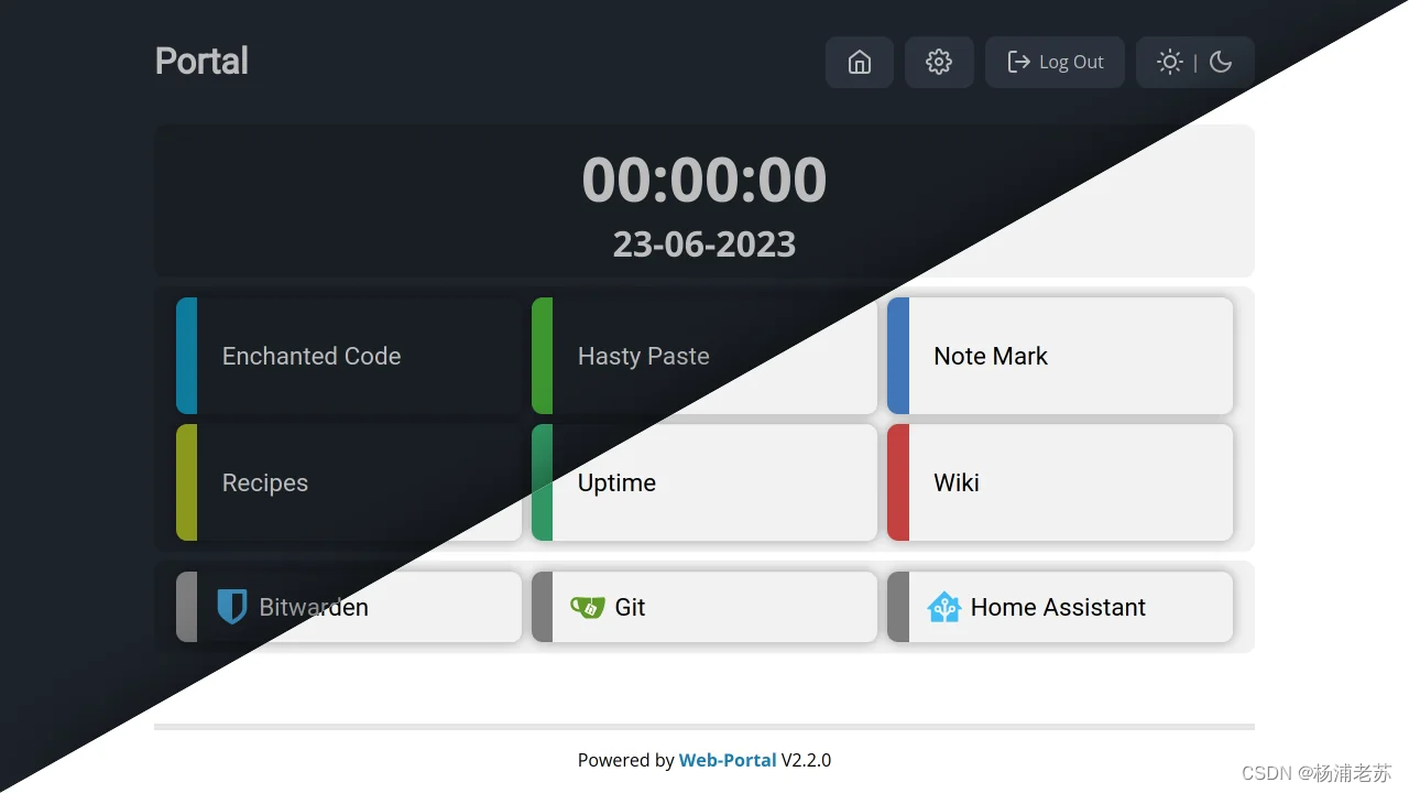 一体化个人门户Web Portal-CSDN博客