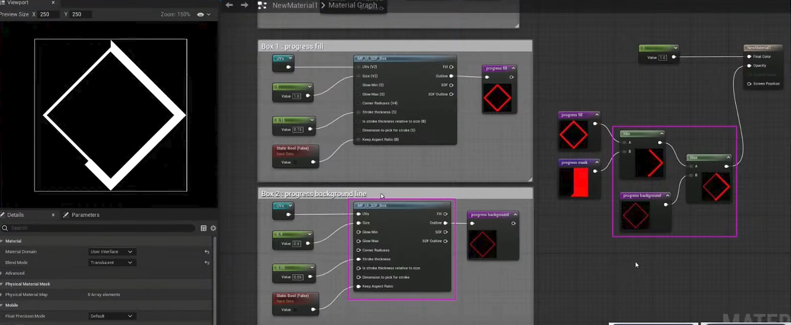 UE5 - UI Material Lab 学习笔记-CSDN博客