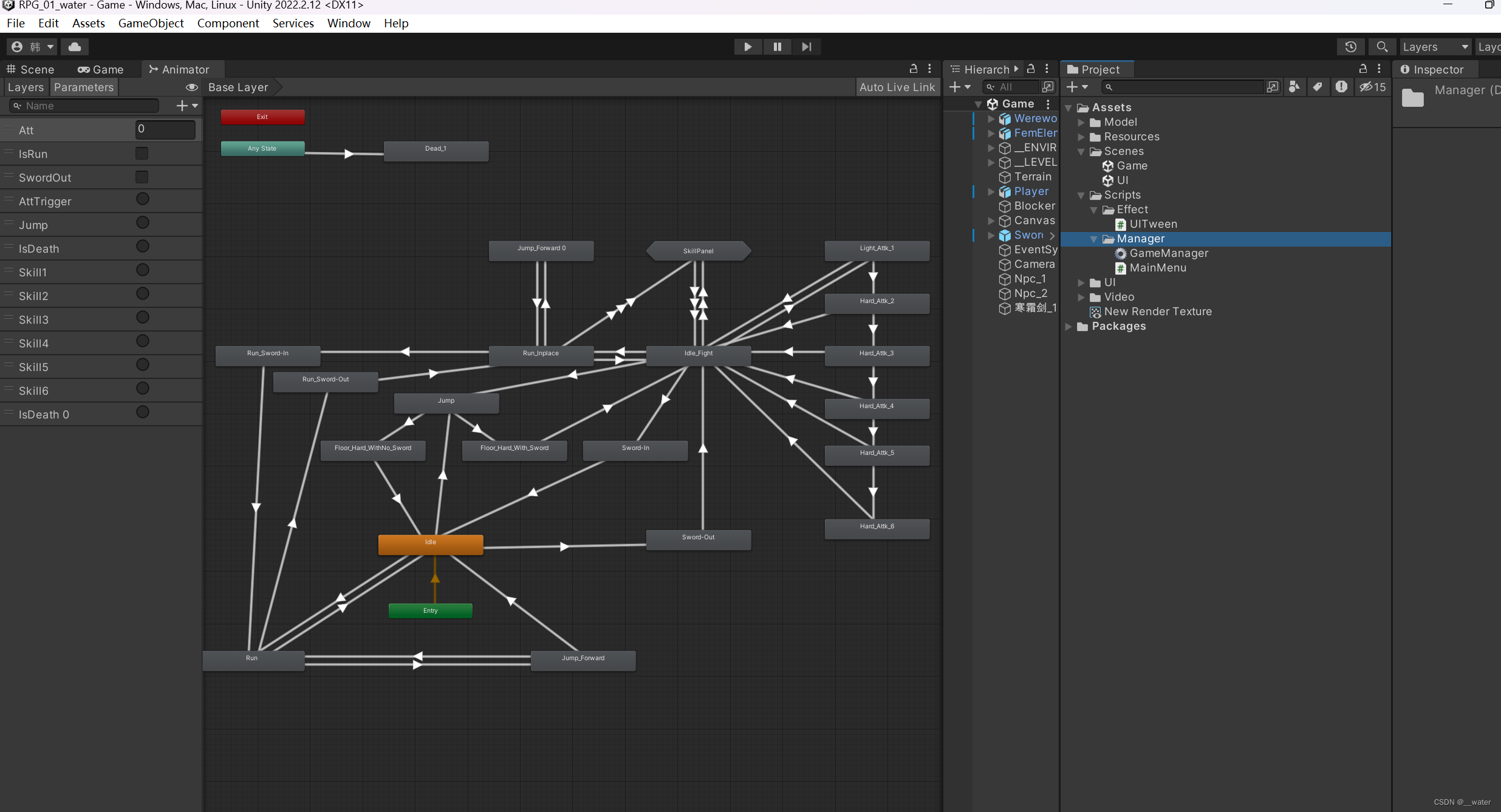 项目01《游戏-03-开发》Unity3D-CSDN博客