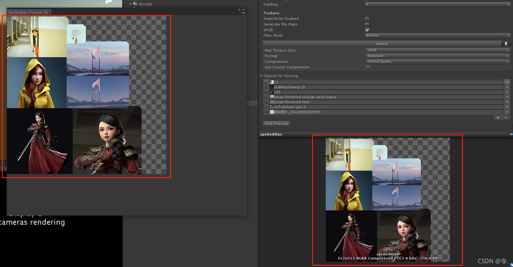 Unity SpriteAtlas 打包预览窗口_unity packtextures-CSDN博客