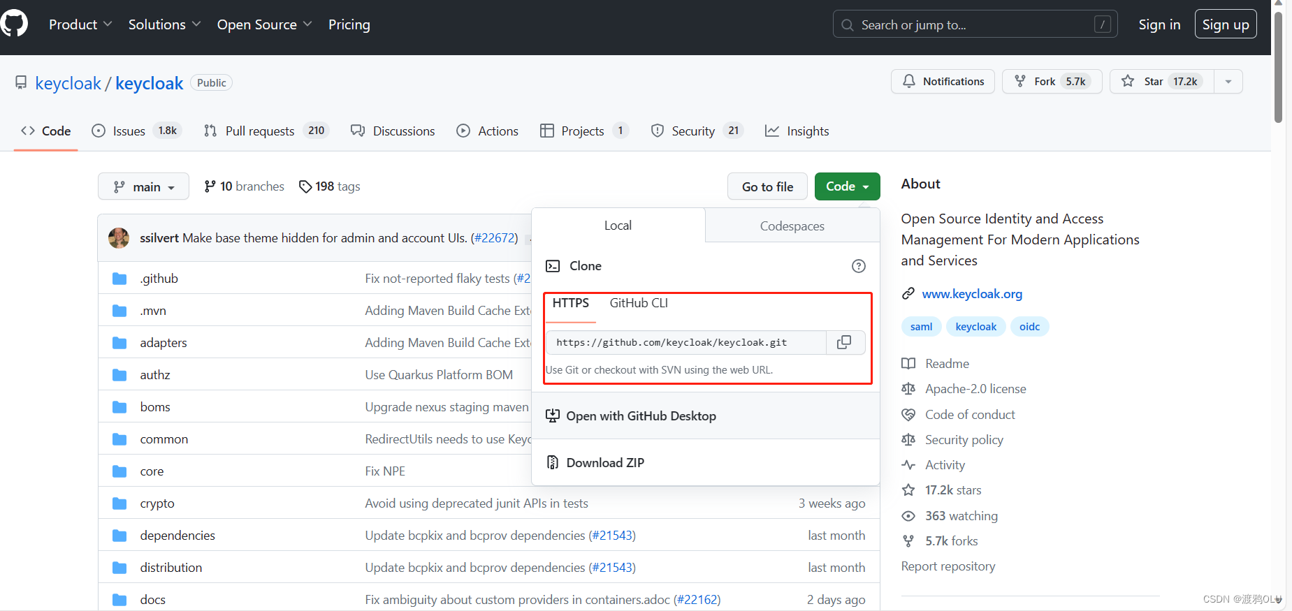 从Github上拉Keycloak源代码，在IDEA构建运行_github keycloak-CSDN博客