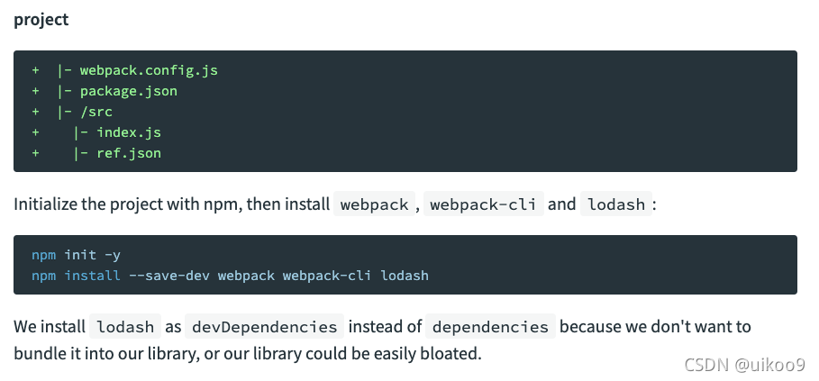 webpack手册-07-Authoring Libraries_webpackuniversalmoduledefinition-CSDN博客