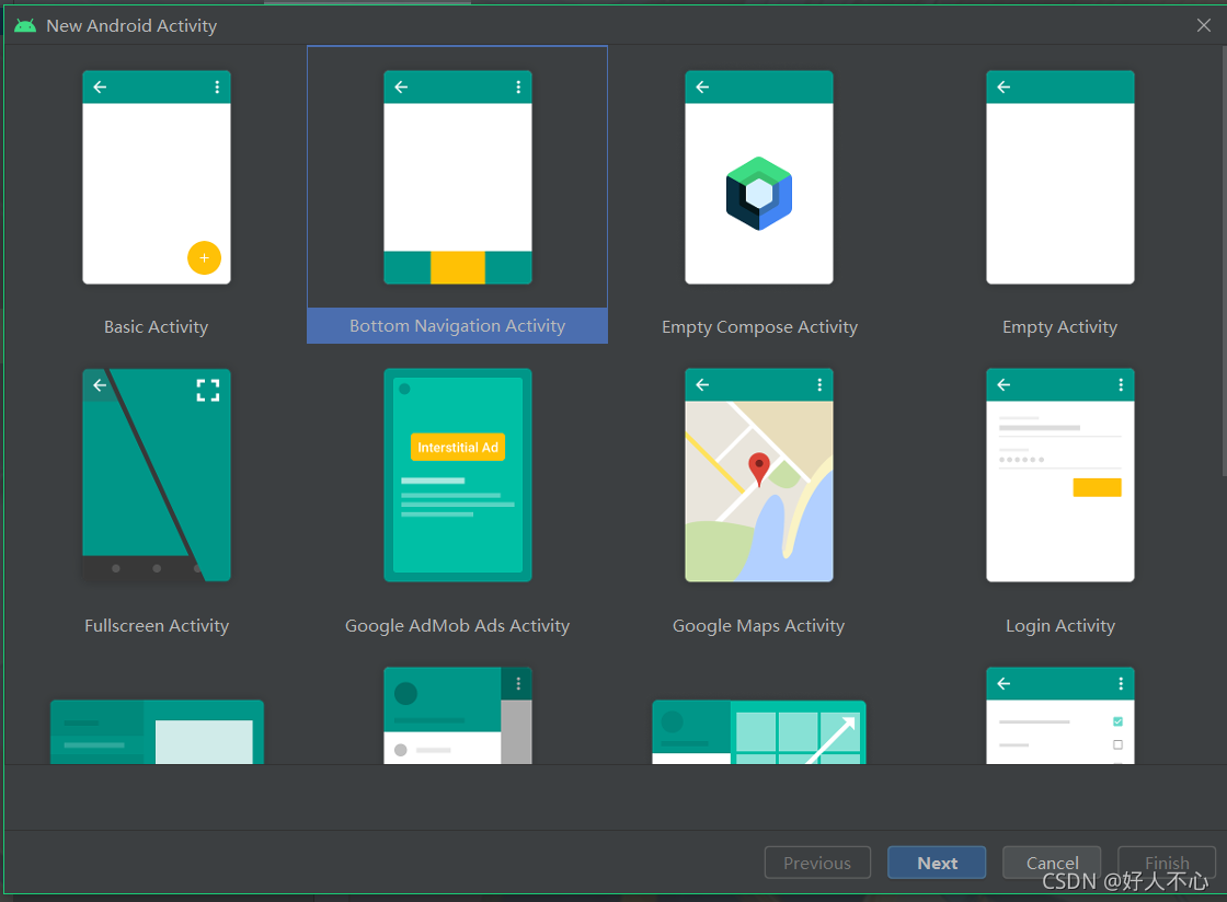 Android底部导航BottomNavigationBar+Fragment实现原理分析学习_android bottom navigation activity官方解析 java-CSDN博客