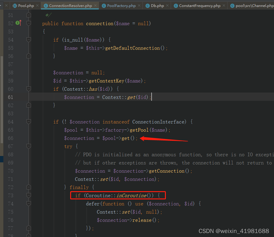 hyperf获取db连接跟释放机制_hyperf 连接池-CSDN博客