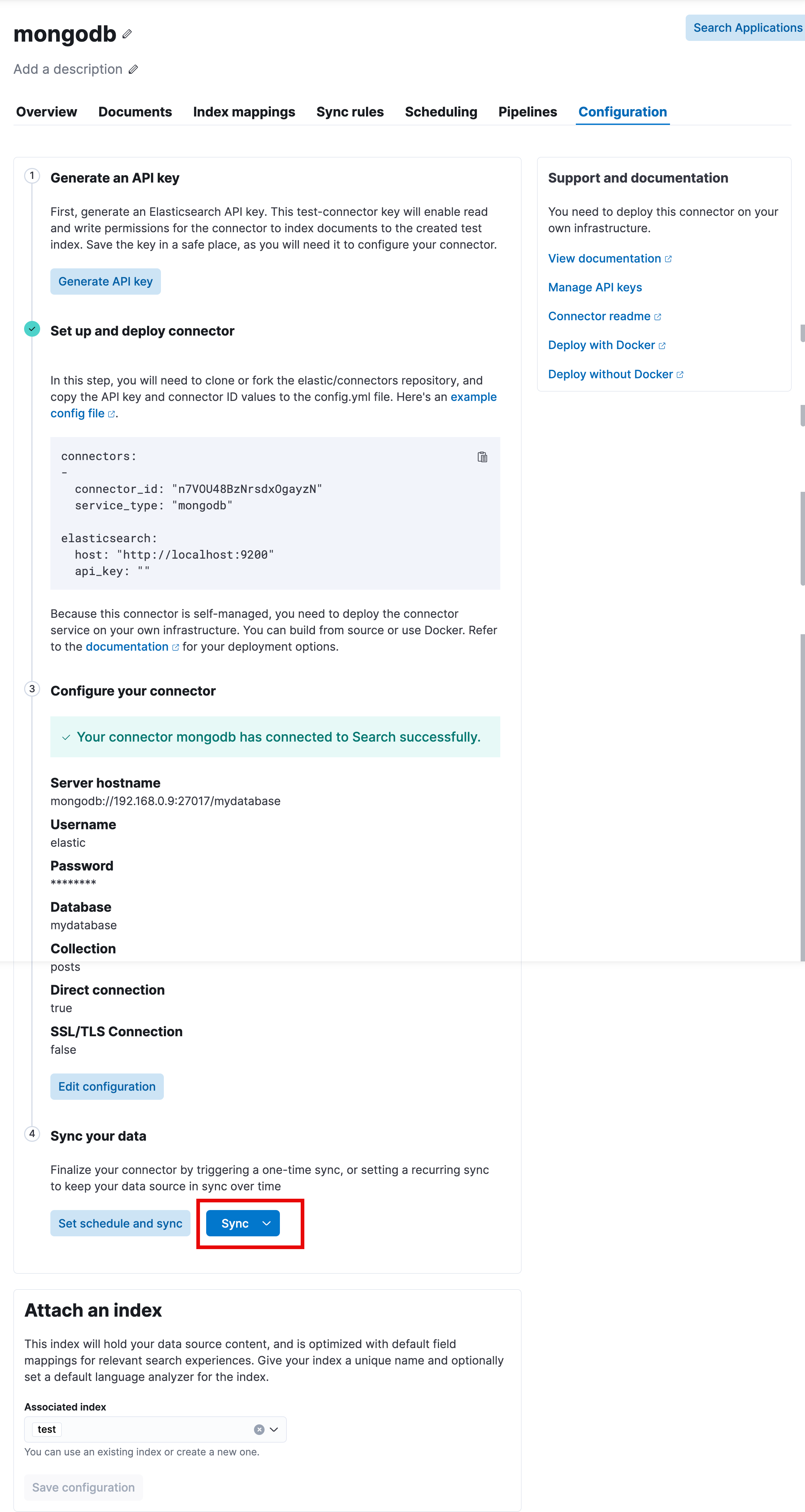 Elasticsearch：使用 MongoDB connector 同步数据到 Elasticsearch_mongodb connector for elasticsearch-CSDN博客