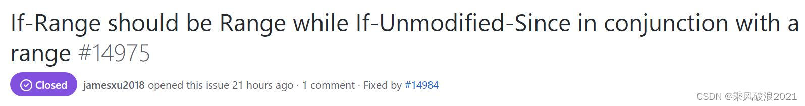 一文读懂4个HTTP条件请求头部_if-unmodified-since-CSDN博客