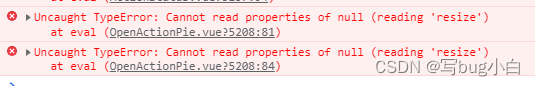 Cannot read properties of null(reading ‘resize‘)_cannot read properties of null (reading 'resize ...