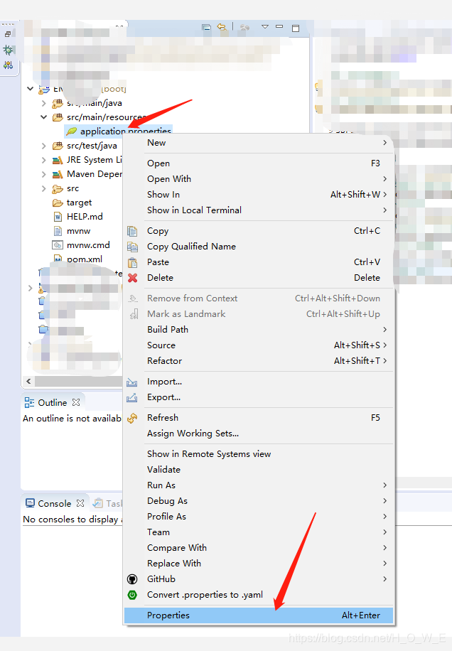 [STS] [解决]Spring boot工程的application.properties中文注释乱码问题_sts编辑application.properties报错problem ...