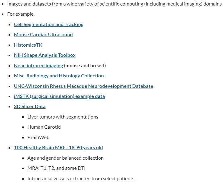 医学图像 开源数据整理合集1_qidw公共ct数据集-CSDN博客