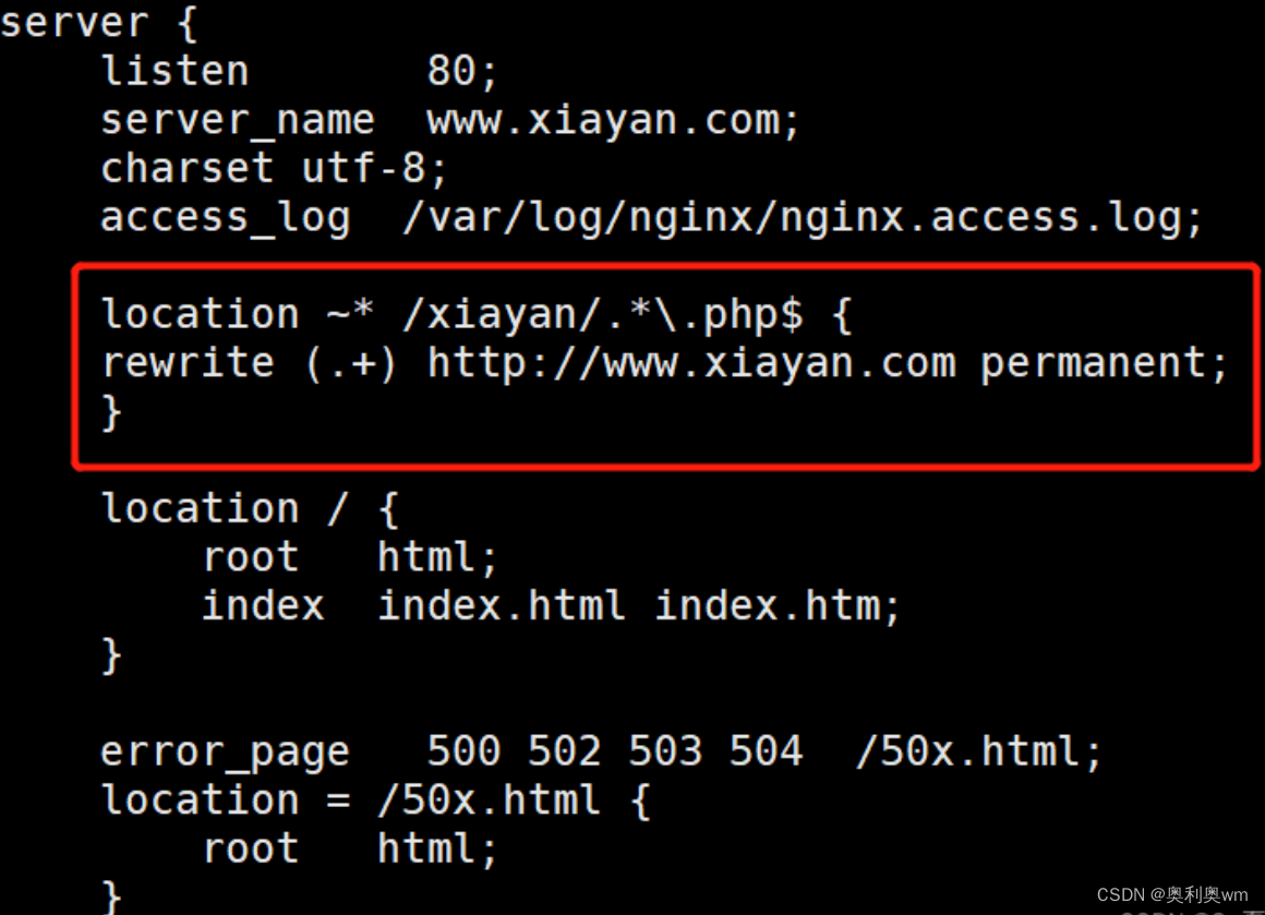Nginx正则表达与Rewrite跳转-CSDN博客