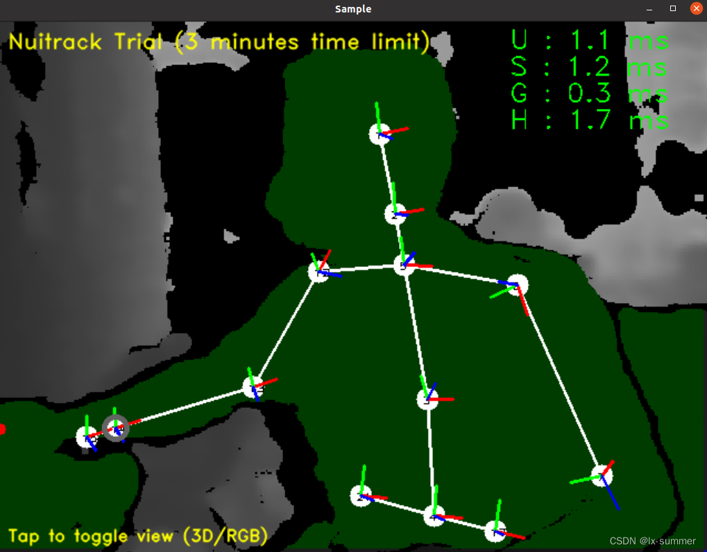 人体骨骼点识别 - Nuitrack配置-CSDN博客