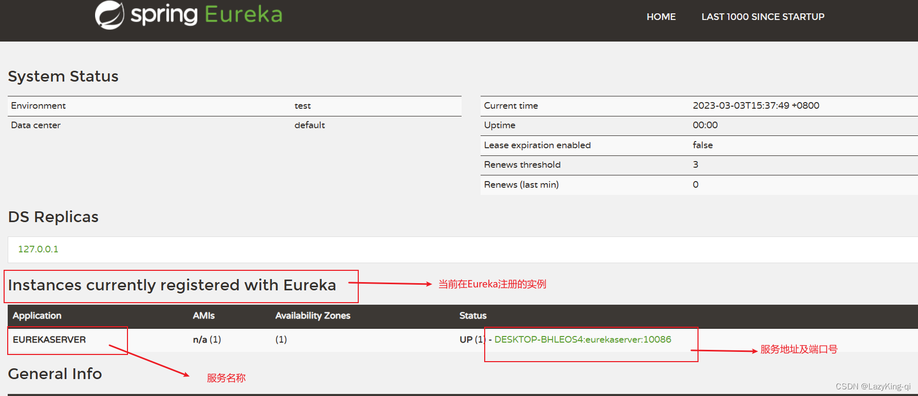 SpringCloud：Eureka_打开eureka管理后台-CSDN博客