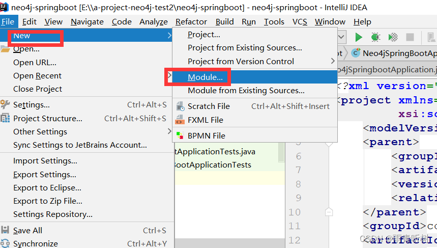 8创建springboot项目时遇到的小问题 必须手动引入springboot的依赖 单靠idea自动导入的不行（原因待发掘）手动导入依赖到springboot项目 Csdn博客