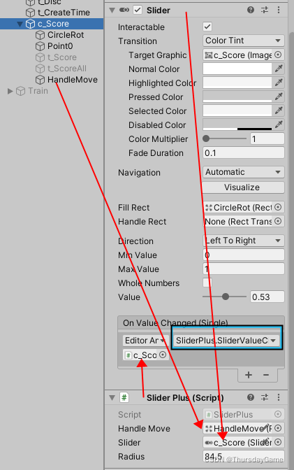 【Unity-学习-022】扩展Unity自带的slider_unity slider调整了图像大小-CSDN博客