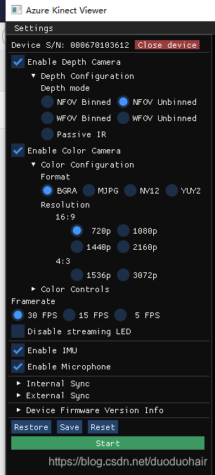 Azure Kinect DK入门学习（一）设置Azure Kinect DK-CSDN博客