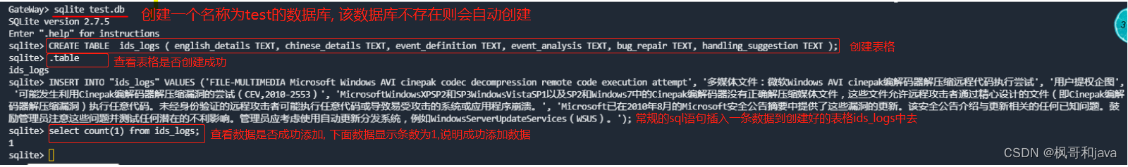 Linux系统下sqlite创建数据库 建表 插入数据保姆级教程linux新建sqlite Csdn博客