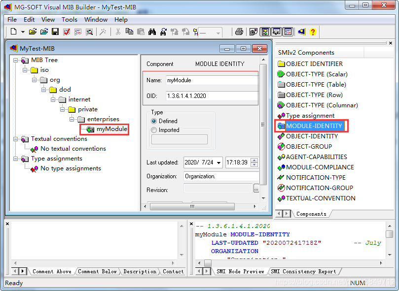 【snmp】使用MIB Builder生成MIB文件_snmpv2-smi-CSDN博客