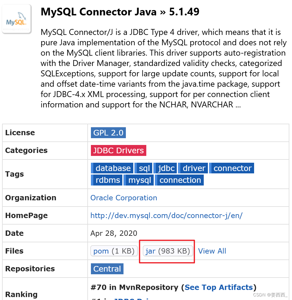 JDBC编程_pi java jdbc-CSDN博客
