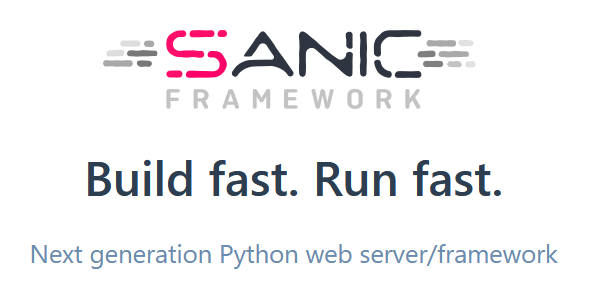 Sanic ——Python函数变成API的神器_sanic api-CSDN博客