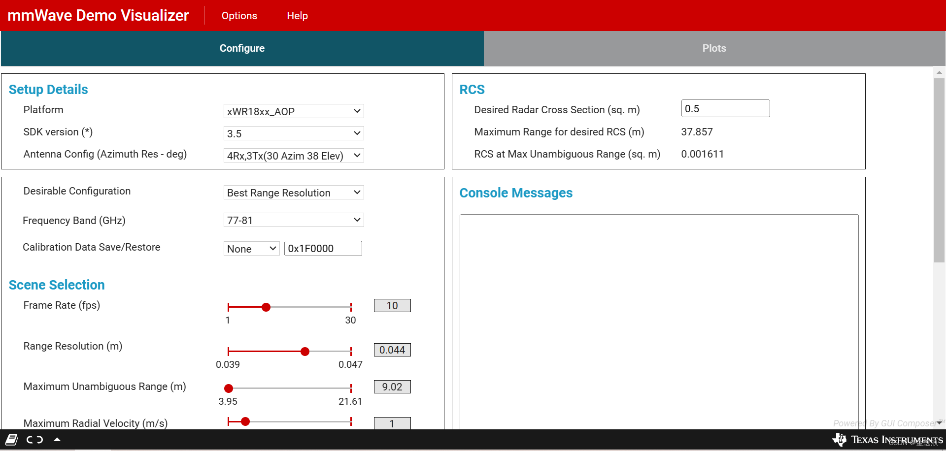 【TI毫米波雷达】IWR6843AOPEVM在mmWave_Demo_Visualizer的初步使用_mmwave demo visualizer-CSDN博客