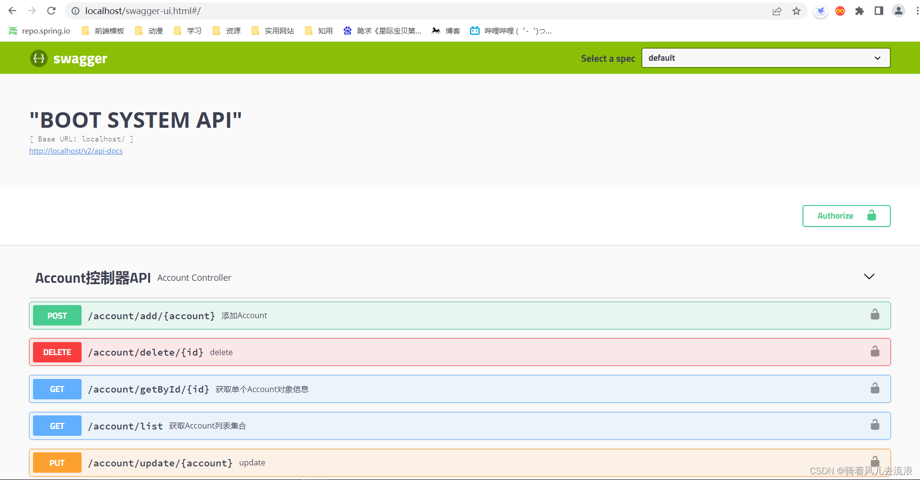 springboot整合swagger_spring boot使用com.spring4all整合swagger-CSDN博客
