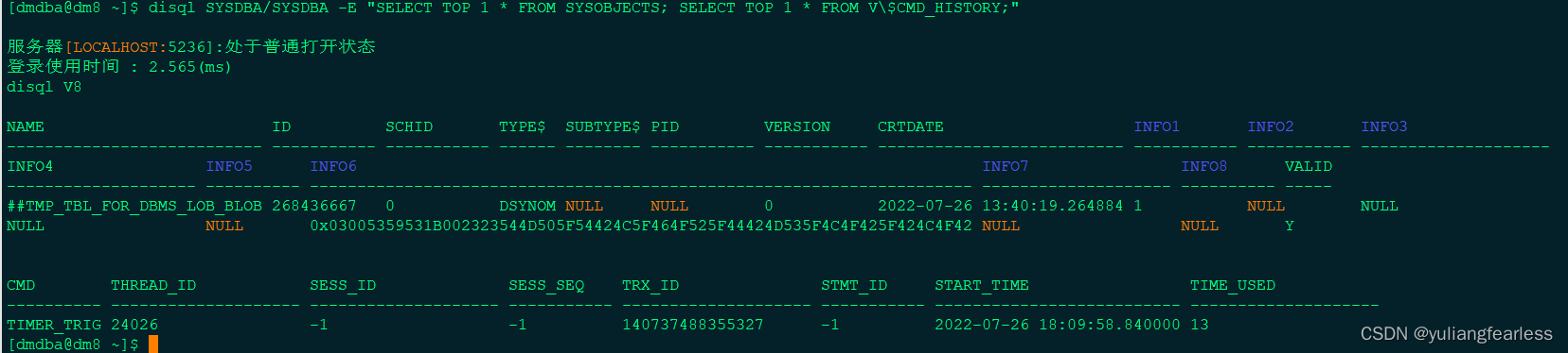 DM8 DISQL_disql下载-CSDN博客