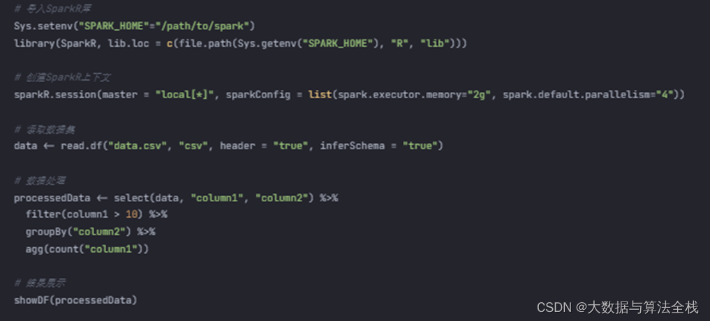SparkR语言的分布式计算和扩展性_r语言 分布式计算-CSDN博客