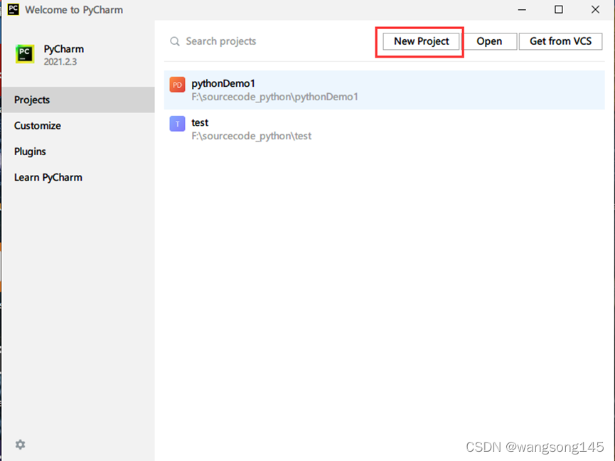 自学python记录001-使用PyCharm创建项目_pycharm新建项目没有main-CSDN博客