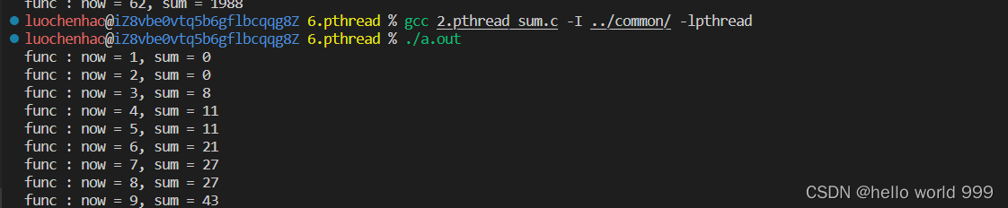 【Linux系统与网络编程】10：多线程_linux 多线程网络编程-CSDN博客