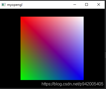 Qt OPenGL 入门教程之四 基于QOpenGLWidget 顶点着色_qopenglshaderprogram 怎么修改每个点的颜色-CSDN博客