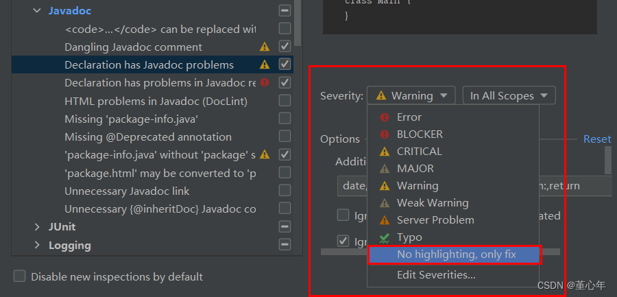 【IDEA】出现 Wrong tag ‘Author_‘ 错误的 Author 标签等的黄色警告问题_wrong tag 'author:-CSDN博客