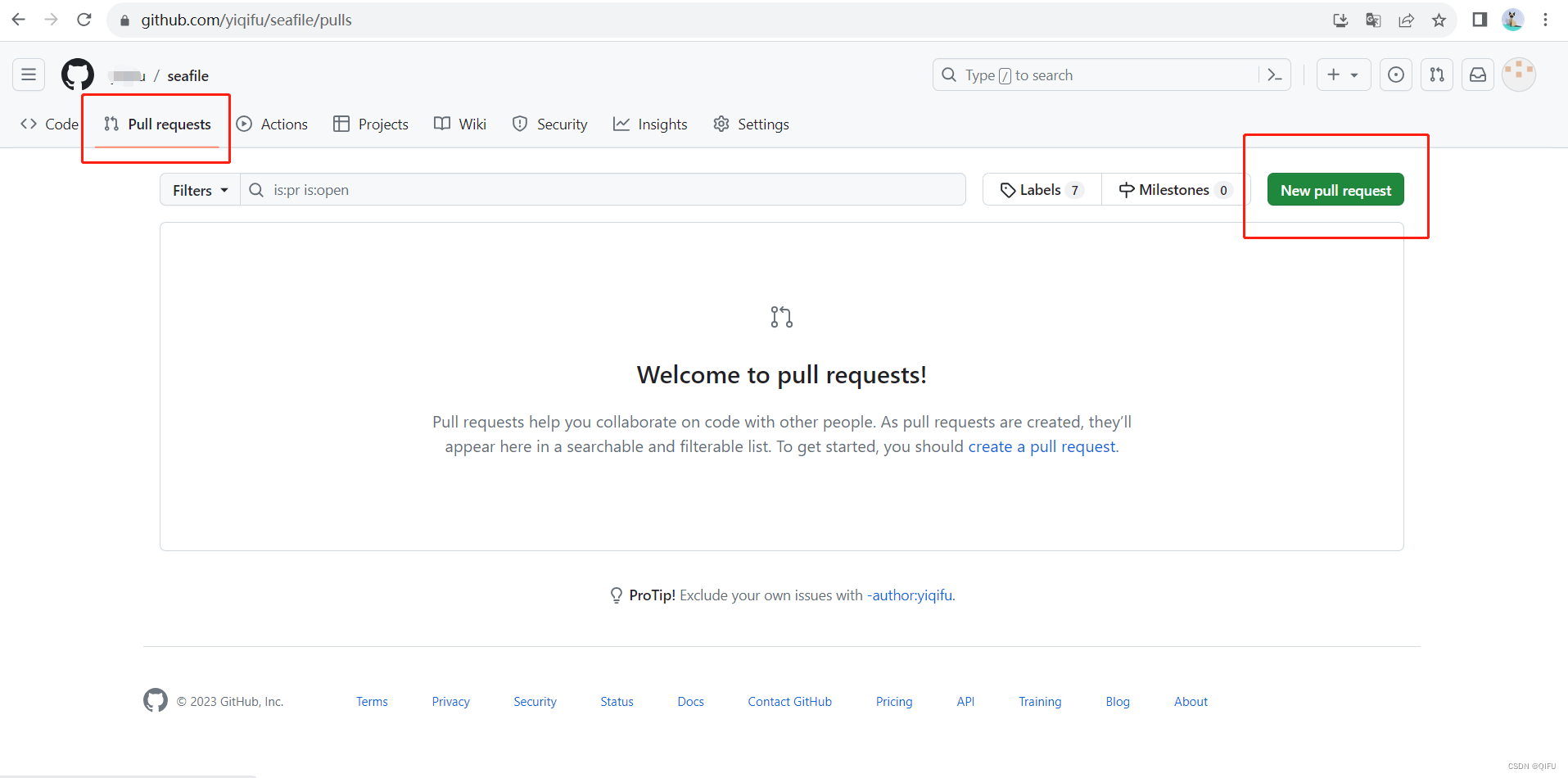 Github的fork功能，在github上fork他人代码修改并创建Pull requests，Github跨团队合作开发_github fork-CSDN博客