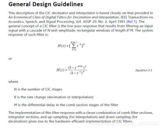 多通道CIC抽取滤波器Vivado CIC IP核实现实现（3）_vivado cic ip仿真-CSDN博客