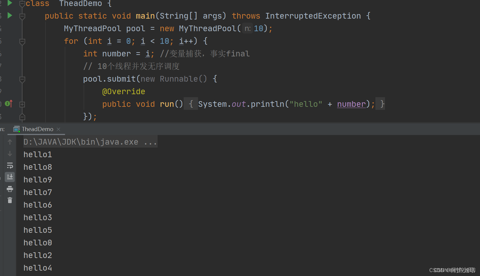 JAVA——线程池_executor.getqueue().put-CSDN博客