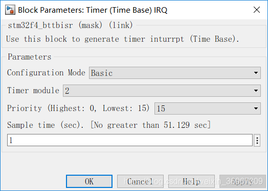 Matlab/Simulink 自动代码生成 基于模型设计学习教程（7）---- Timer--IRQ实验_simulink timer-CSDN博客