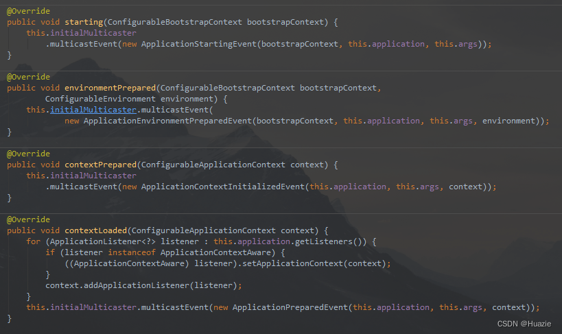 【Spring Boot 源码学习】SpringApplication 的 run 方法监听器_springapplicationrunlistener-CSDN博客