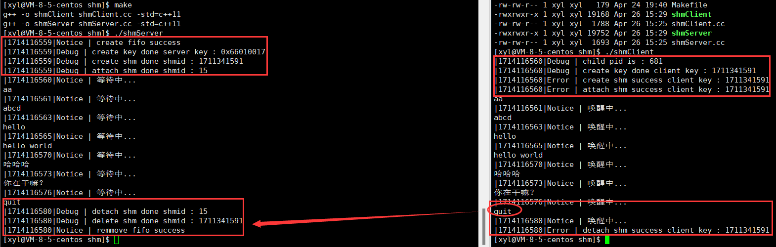 【Linux 系统】进程间通信（共享内存、消息队列、信号量）_shmserver-CSDN博客