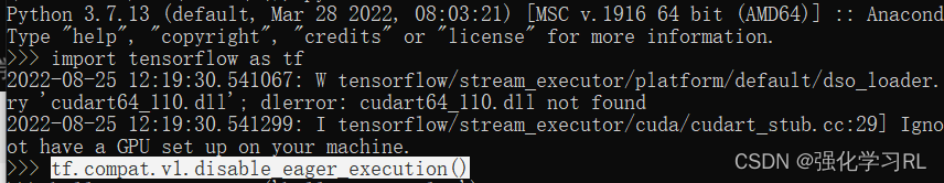 检查anaconda是否安装成功tensorflow环境_anaconda中如何查看tensorflow是否安装成功-CSDN博客