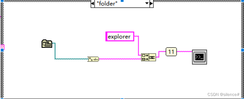 Labview 调用cmd命令打开一个文件或文件夹 Csdn博客 