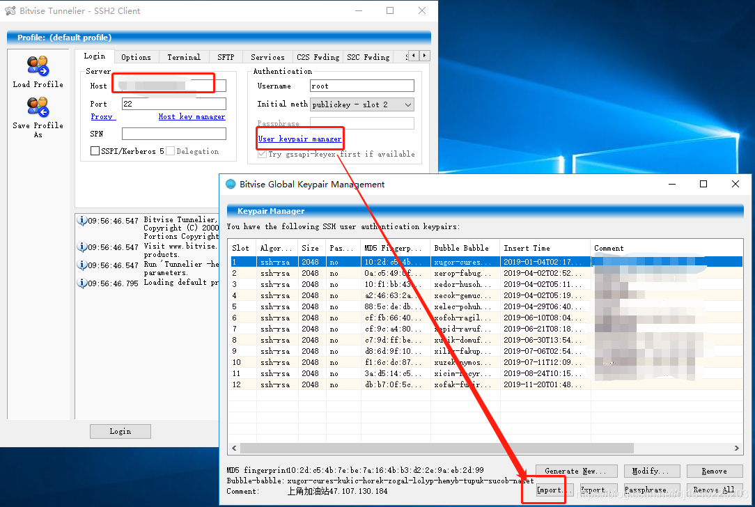 Bitvise Tunnelier秘钥链接阿里云Linux服务器_linux bitvise 10061-CSDN博客
