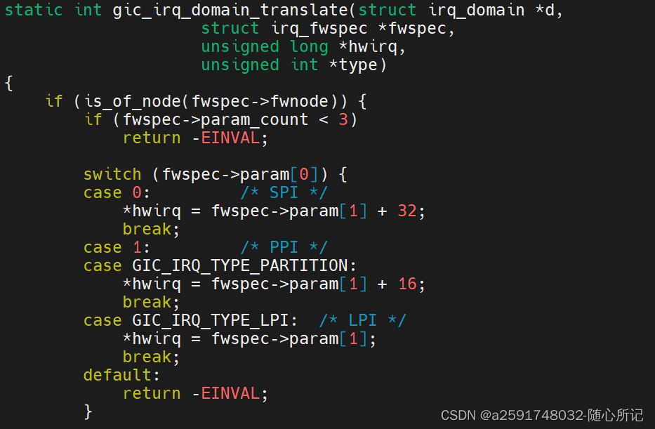 linux GIC IRQ（hwirq virq）中断介绍-CSDN博客