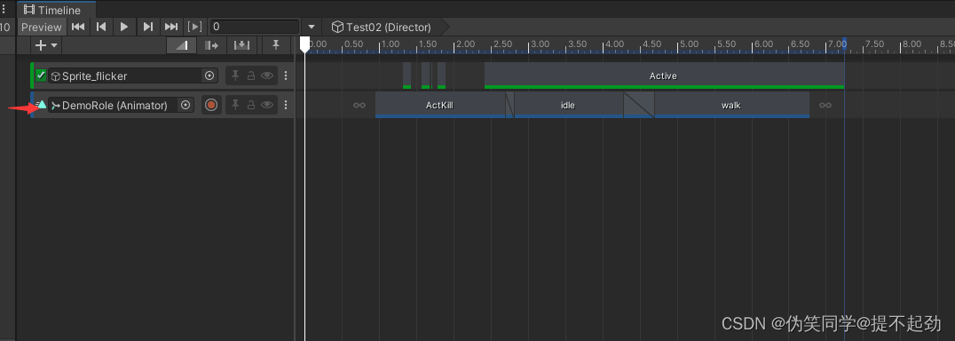 【Unity-TimeLine】2.使用TimeLine自带轨道_unity timeline control track-CSDN博客