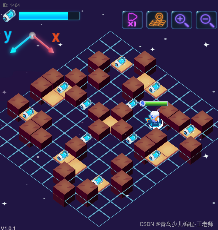 ICode国际青少年编程竞赛- Python-2级训练场-识别循环规律2_icode识别循环规律(2)-CSDN博客