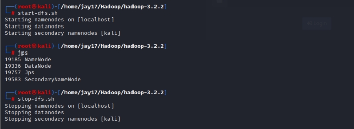 Kali Linux 安装搭建 hadoop 平台 调用 wordcount 示例程序 详细教程_kali安装hadoop-CSDN博客