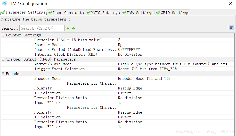 stm32cubemx配置编码器_stm32 input filter-CSDN博客