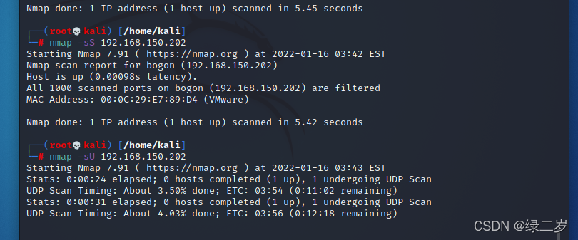 iptables中的tcp-flags限制nmap_iptables -t filter -i input -p tcp --tcp ...